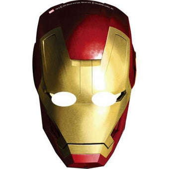 IRON MAN 3 PAPER MASKS - 8 PACK – Sunshine Coast Parties & Gifts