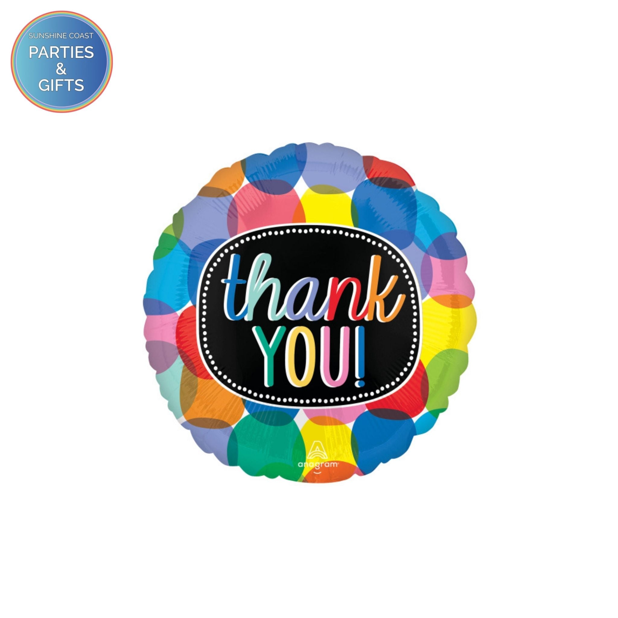 THANK YOU FOIL BALLOON - 43CM – Sunshine Coast Parties & Gifts