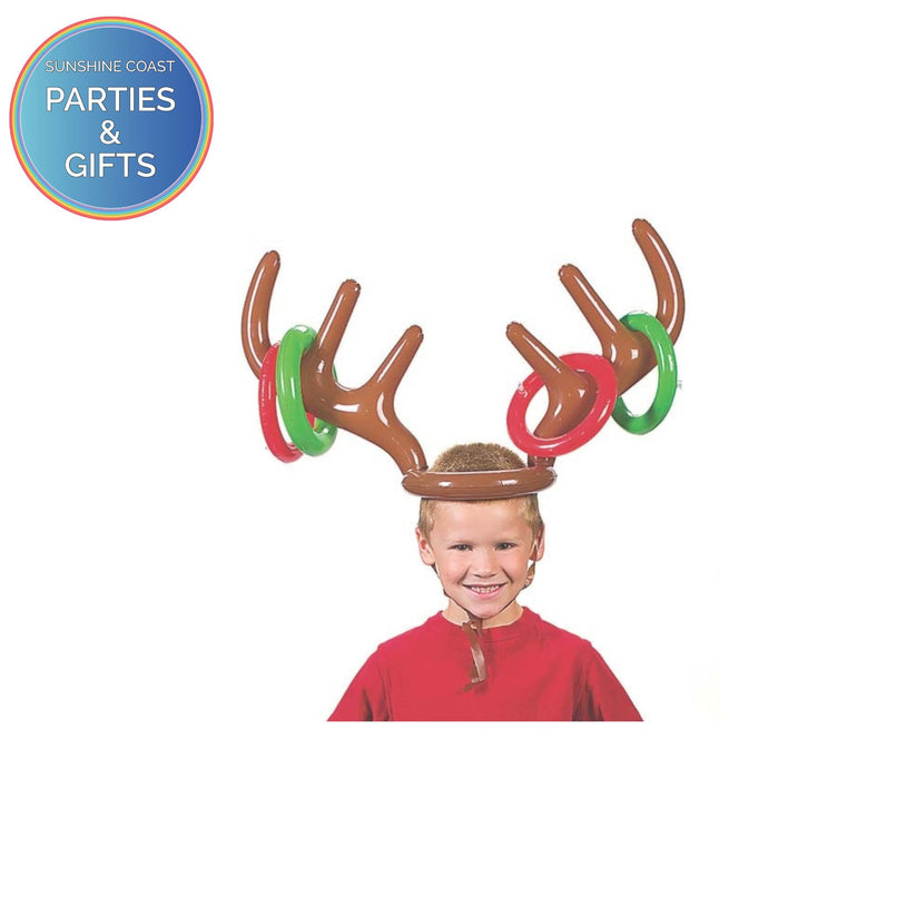 CHRISTMAS INFLATABLE ANTLER RING TOSS GAME – Sunshine Coast Parties & Gifts