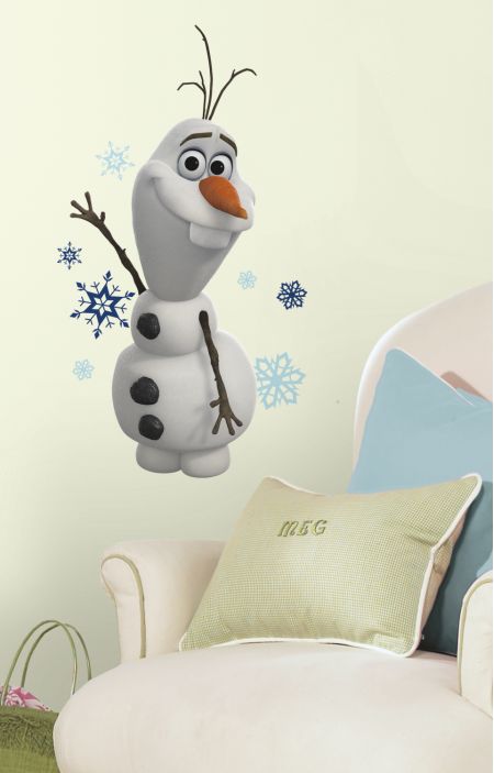 ROOMMATES DISNEY FROZEN OLAF REMOVABLE WALL STICKERS - 25 STICKERS ...