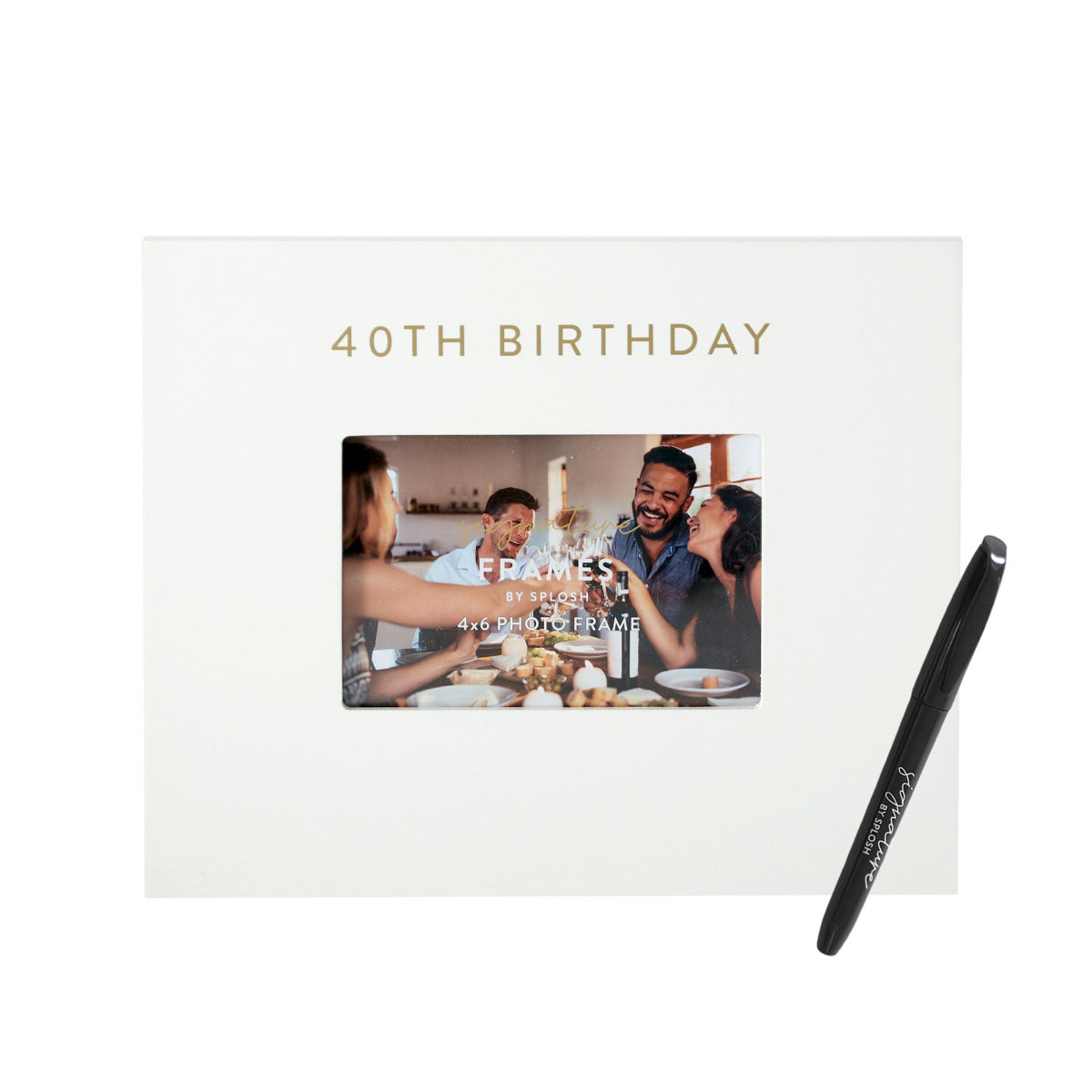 40TH BIRTHDAY SIGNATURE FRAME – Sunshine Coast Parties & Gifts